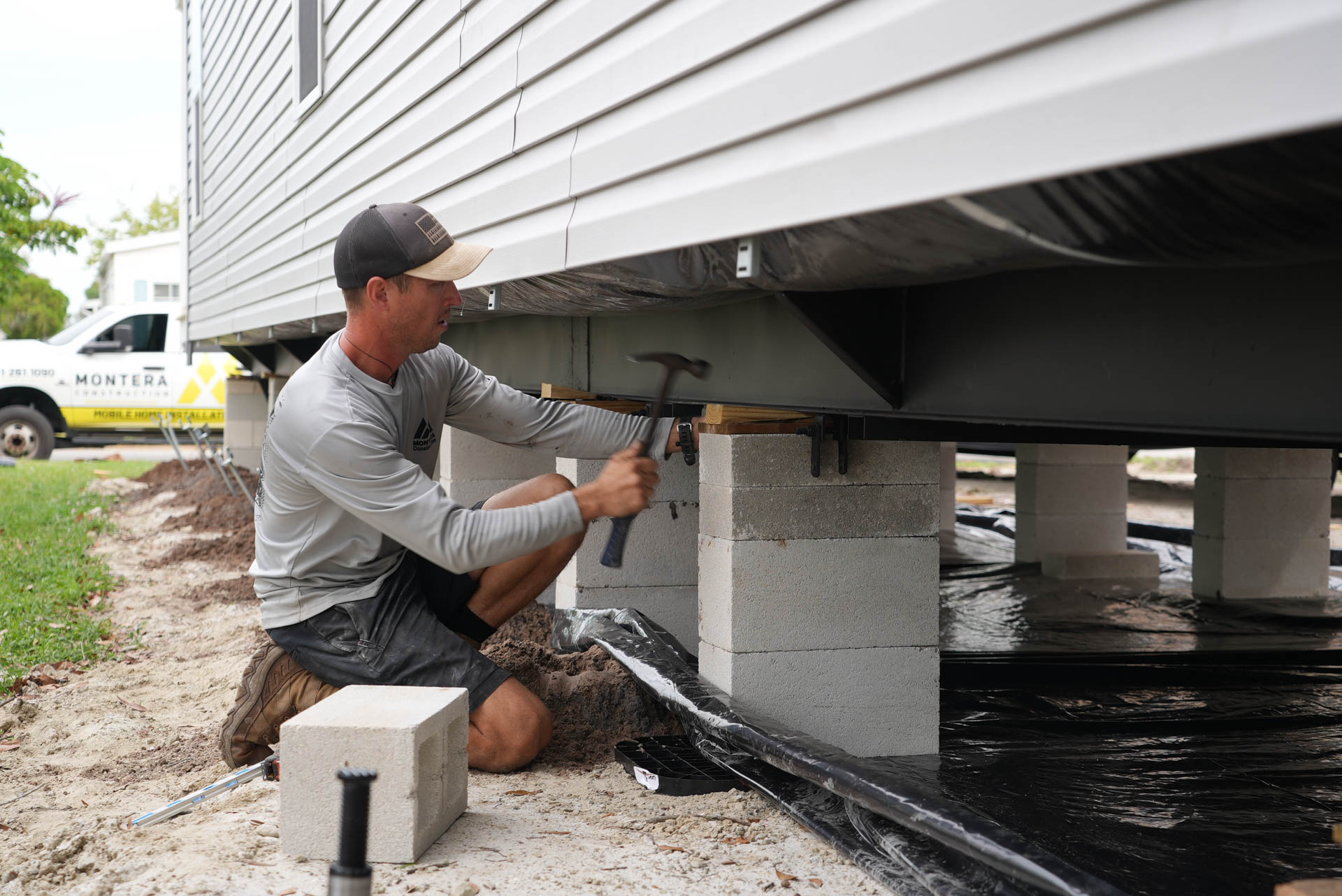 Mobile Home Block, Level, and Tie Services (BLT) | Montera Construction